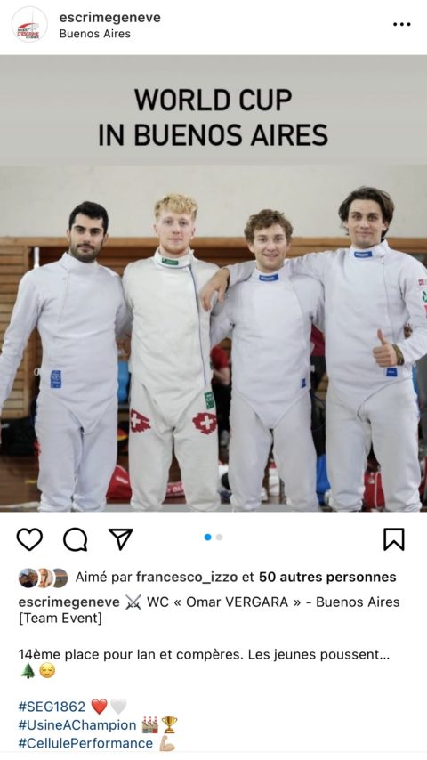 Ian Hauri | Rejoignez les valeurs de l'escrime