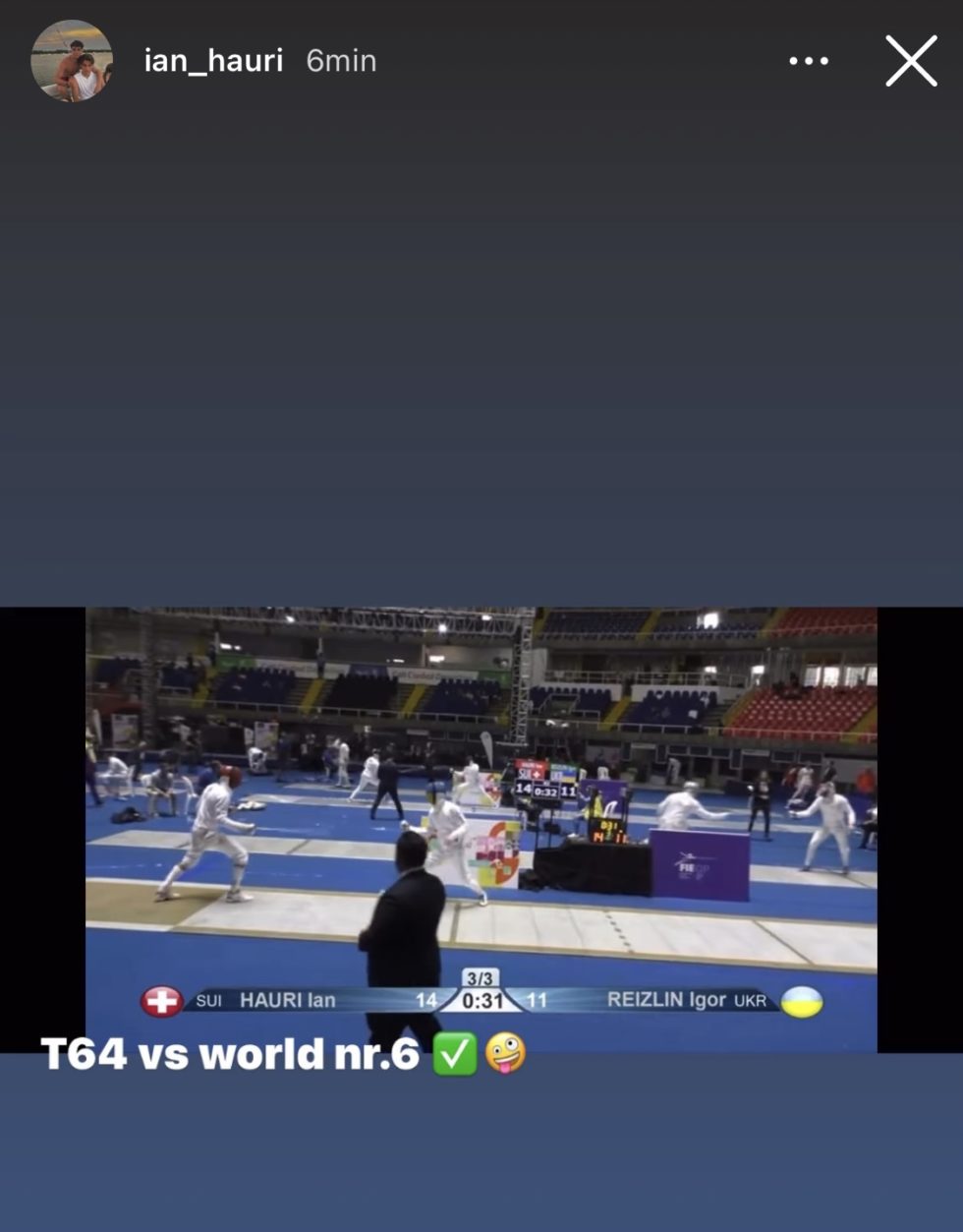 Ian Hauri | Rejoignez les valeurs de l'escrime